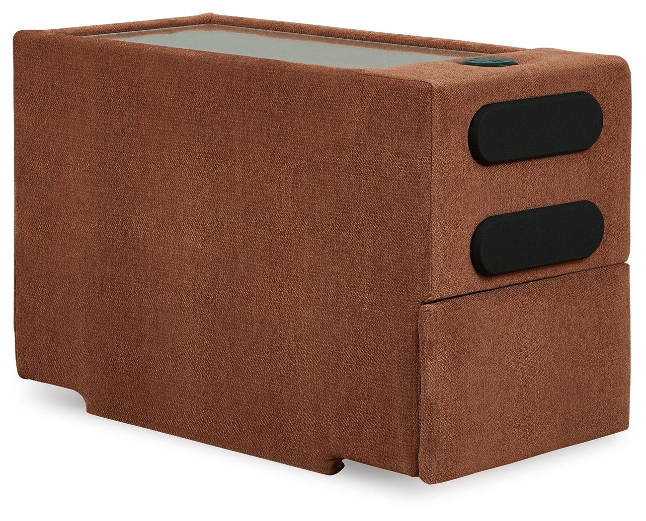 Modmax - Console With Audio System - Spice – Bedford Home Furnishings
